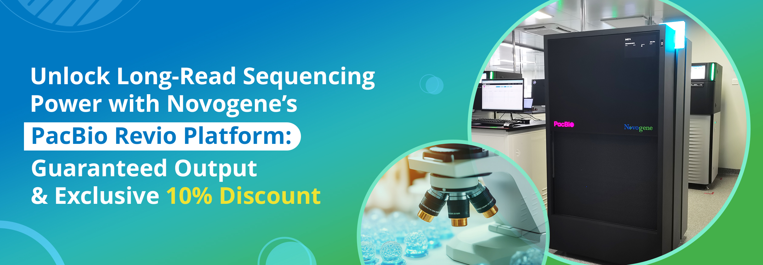 PacBio Revio Platform offers Guaranteed Output and Exclusive 10% Discount